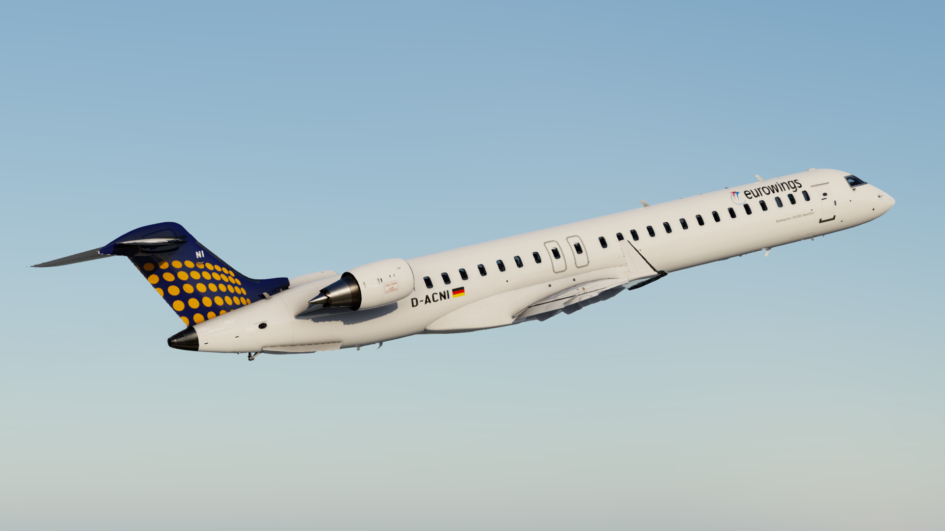 [D-ACNI] Eurowings Deltawing CRJ9 - CRJ-900 - X-Plane.Org Forum