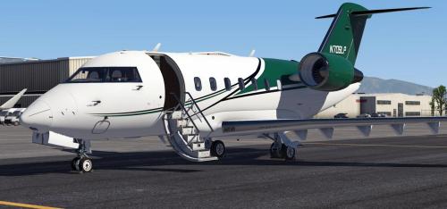 N709LP fictional Hot Start Challenger 650 - Aircraft Skins - Liveries ...
