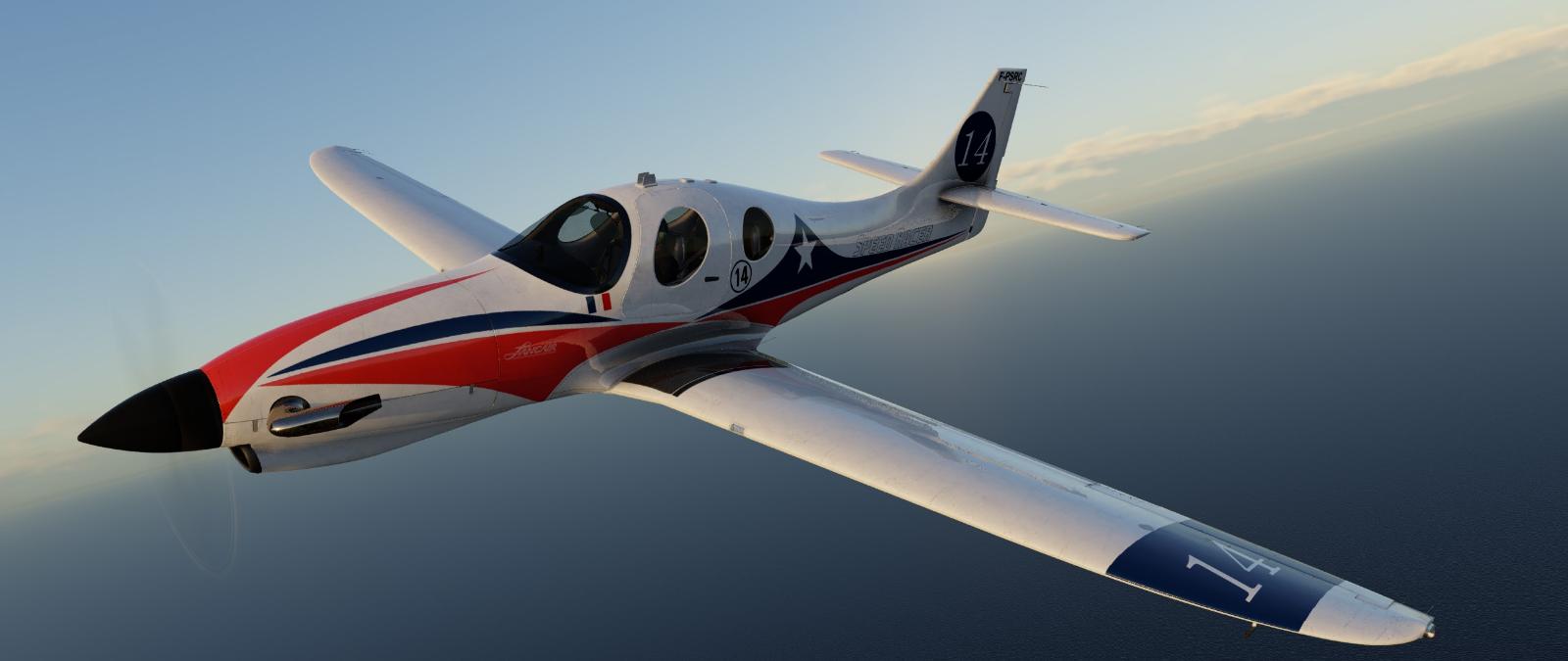 Livery Package #3 for Laminar's Lancair Evolution (Speed Racer ...