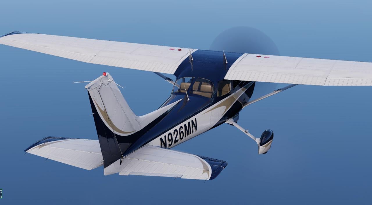 Default Cessna 172 interior + livery - Aircraft Skins - Liveries - X ...