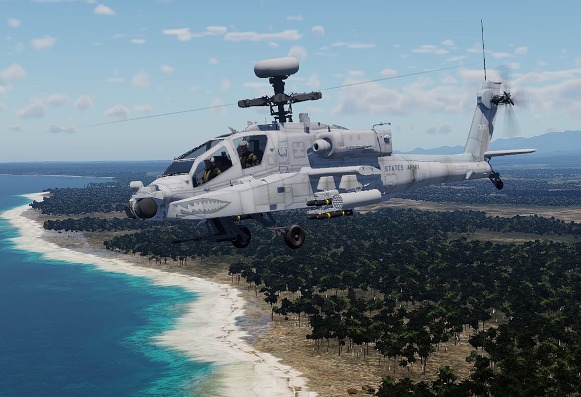 Boeing AH-64 Guardian Apache - Helicopters - Rotorcraft XP12 - X-Plane ...