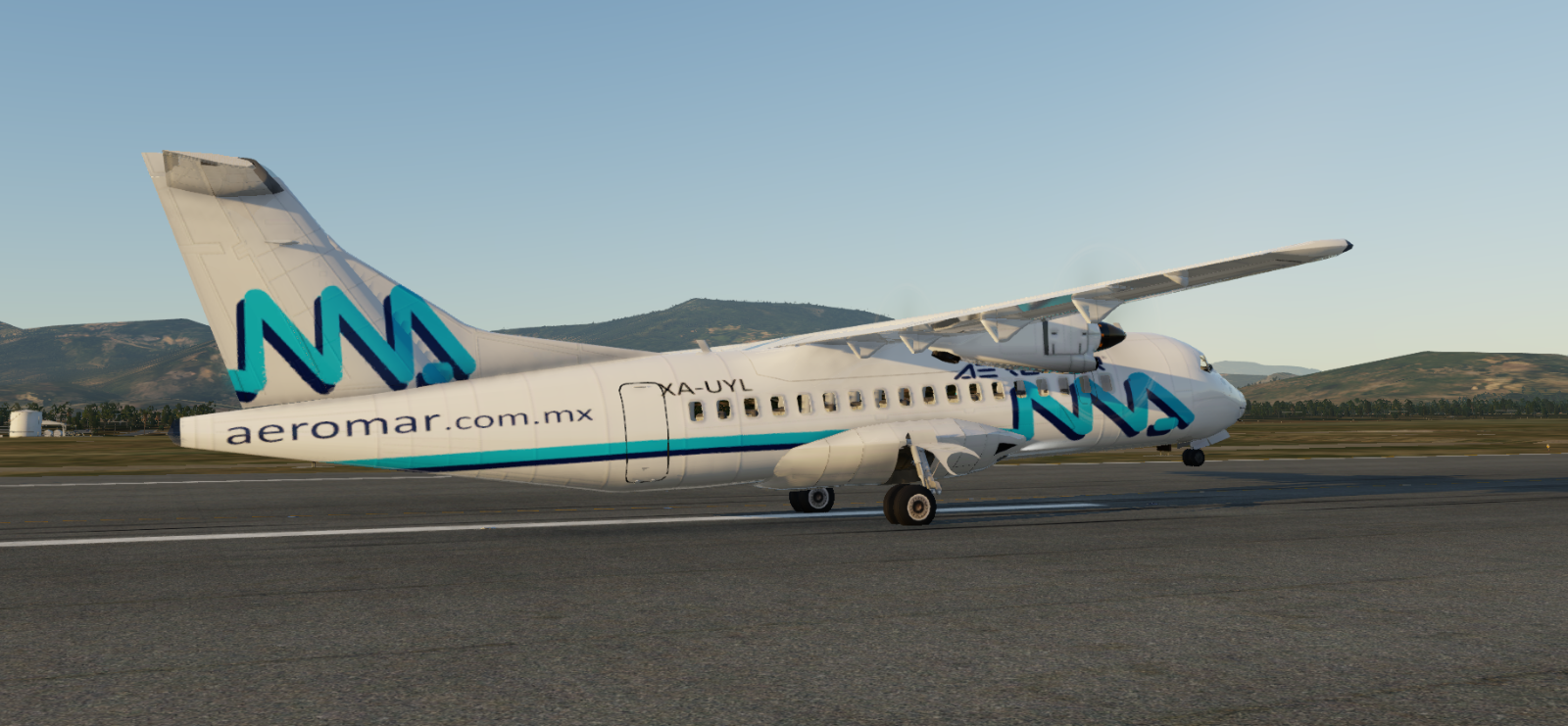 Aeromar Livery! XA-UYL (ATR 42-500 By Riviere) - Aircraft Skins ...