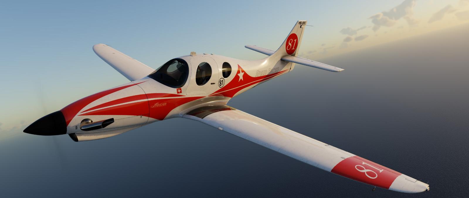 Livery Package #3 for Laminar's Lancair Evolution (Speed Racer ...