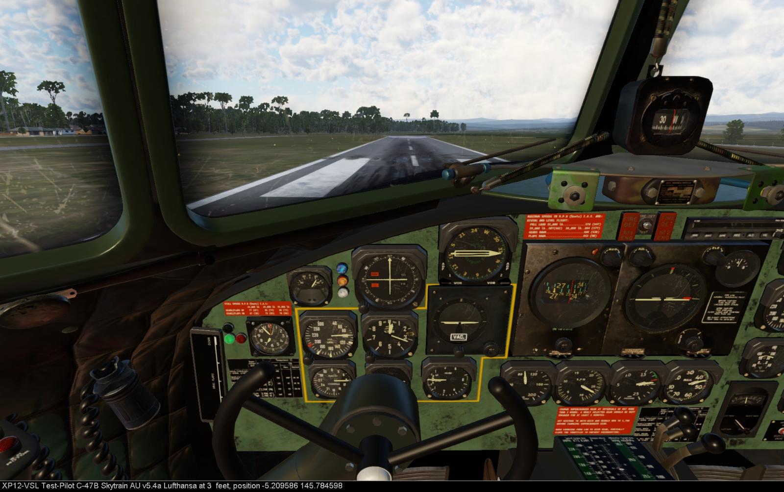 Uncontrollable takeoff continues... - C-47B Skytrain - X-Plane.Org Forum