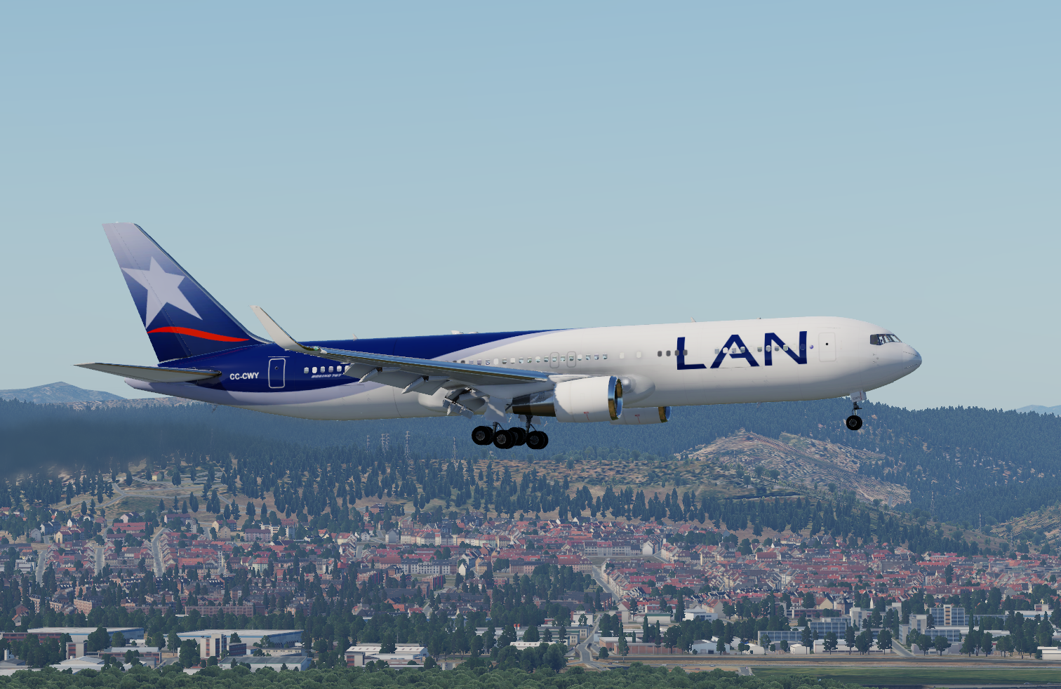 LAN (Standard CC-CWY & OneWorld CC-CXJ) for Project 76 Boeing 767-300 ...