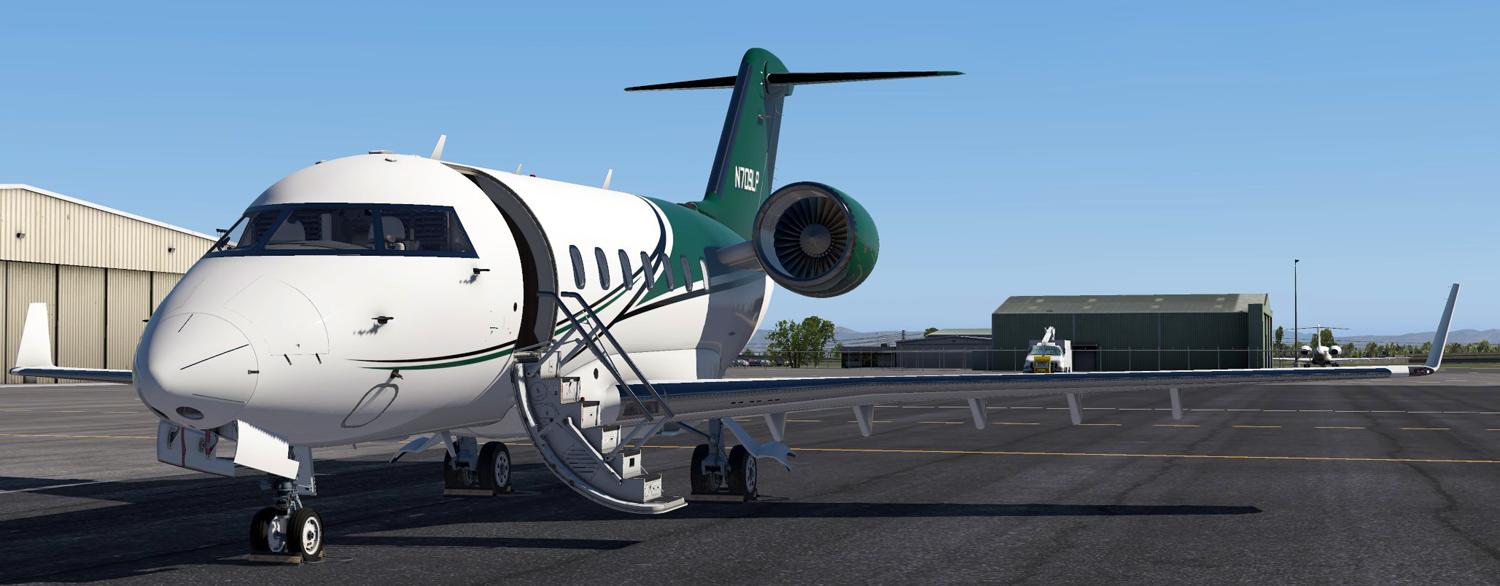 N709LP fictional Hot Start Challenger 650 - Aircraft Skins - Liveries ...
