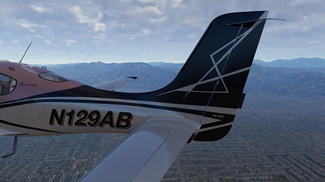 SR22 N129AB Arrivee Special Edition Livery - Aircraft Skins - Liveries ...