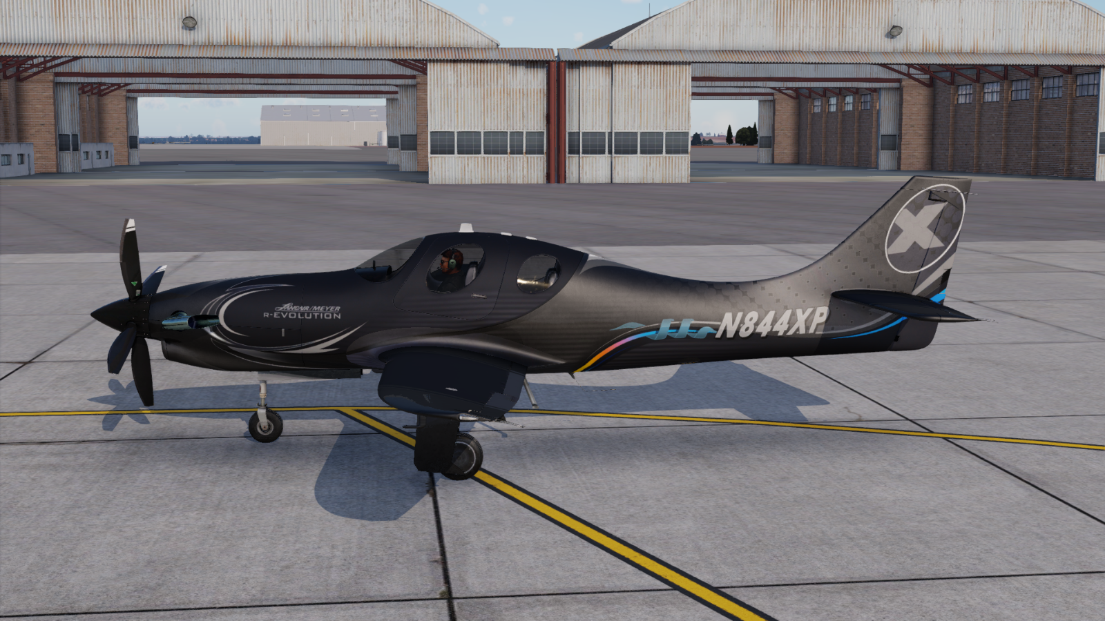 Evolution EVOT-850 N844XP Livery - Aircraft Skins - Liveries - X-Plane ...
