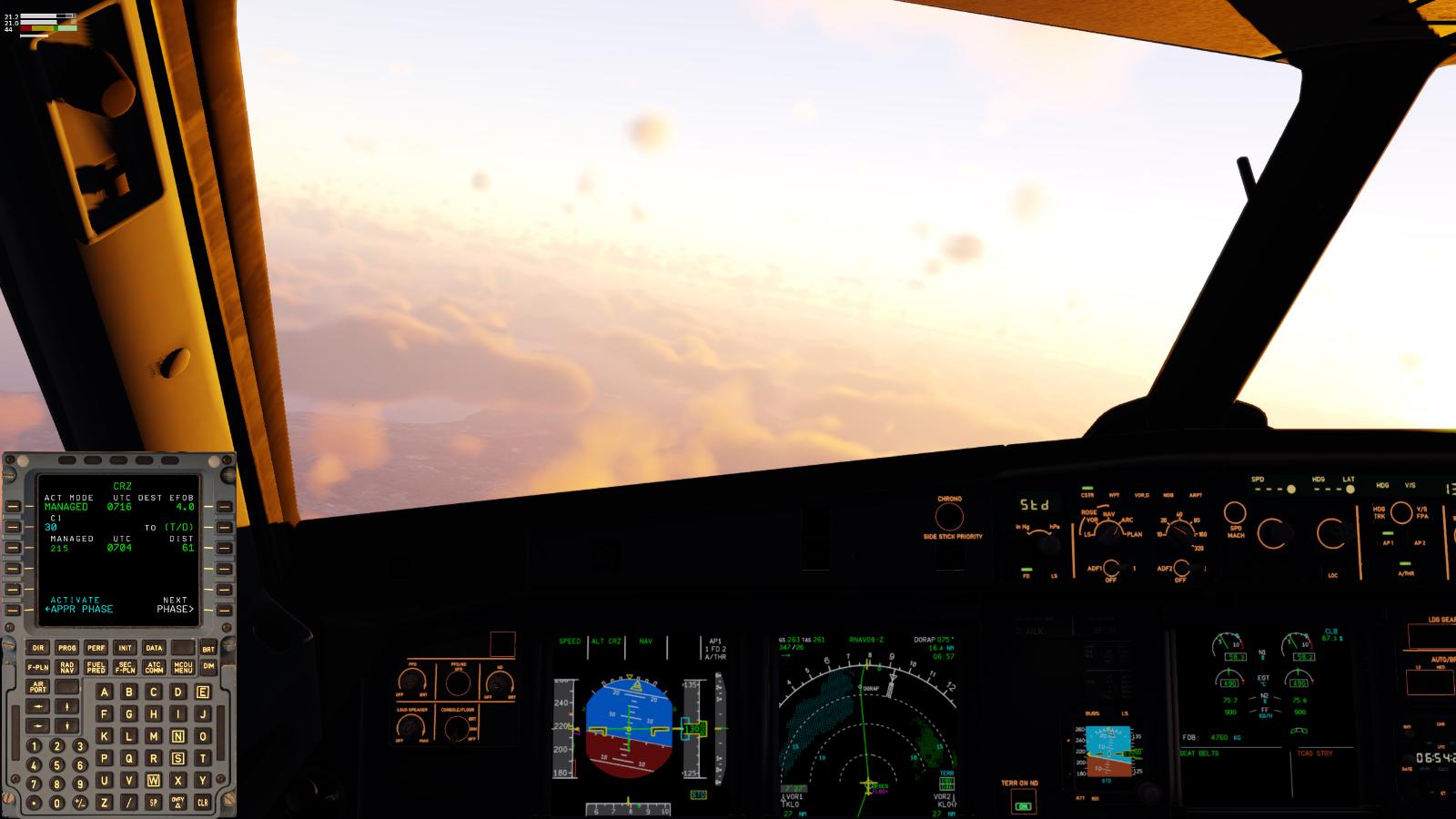 Managed speed calculation error when reaching TOC inside SID? - Airbus ...