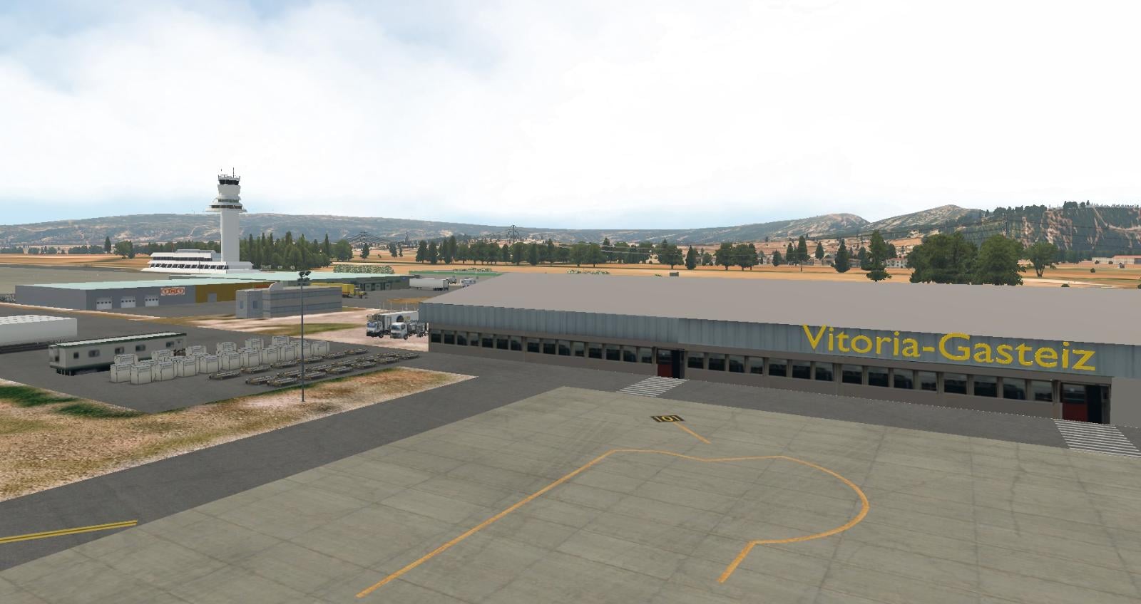 LEVT Vitoria Gasteiz Forondo - Scenery Packages - X-Plane.Org Forum