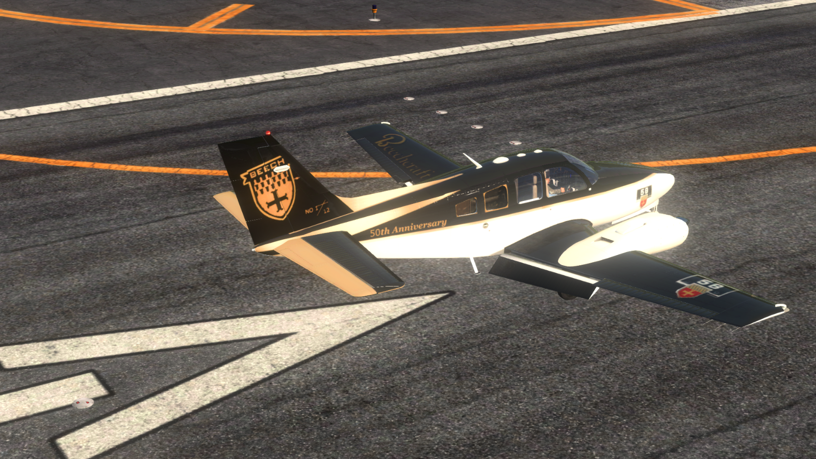 50th anniversary livery for BE58 - Aircraft Skins - Liveries - X-Plane ...