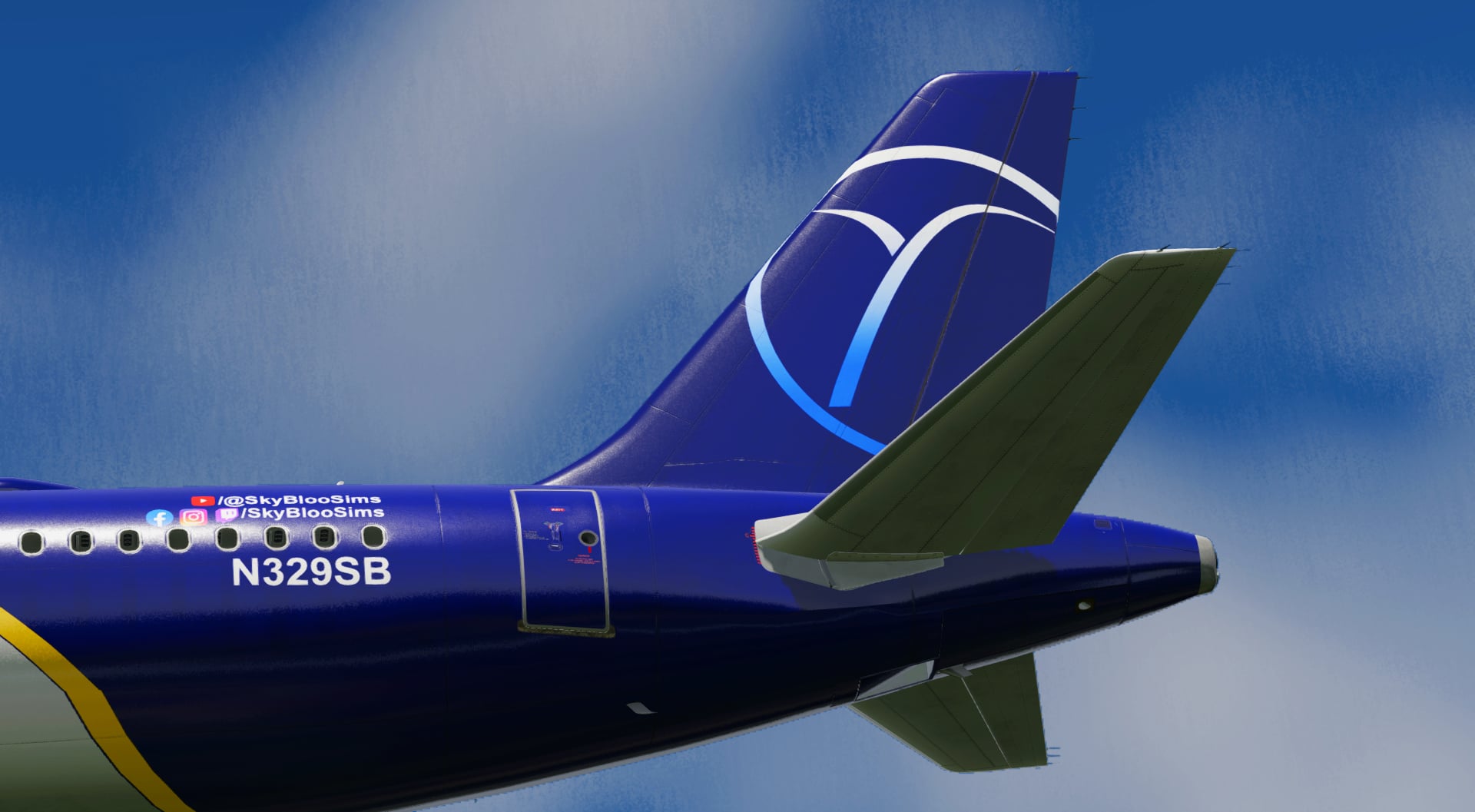 SkyBloo Air Service A320neo + A320ceo (Fictional) ToLiSs A20N/A320 ...