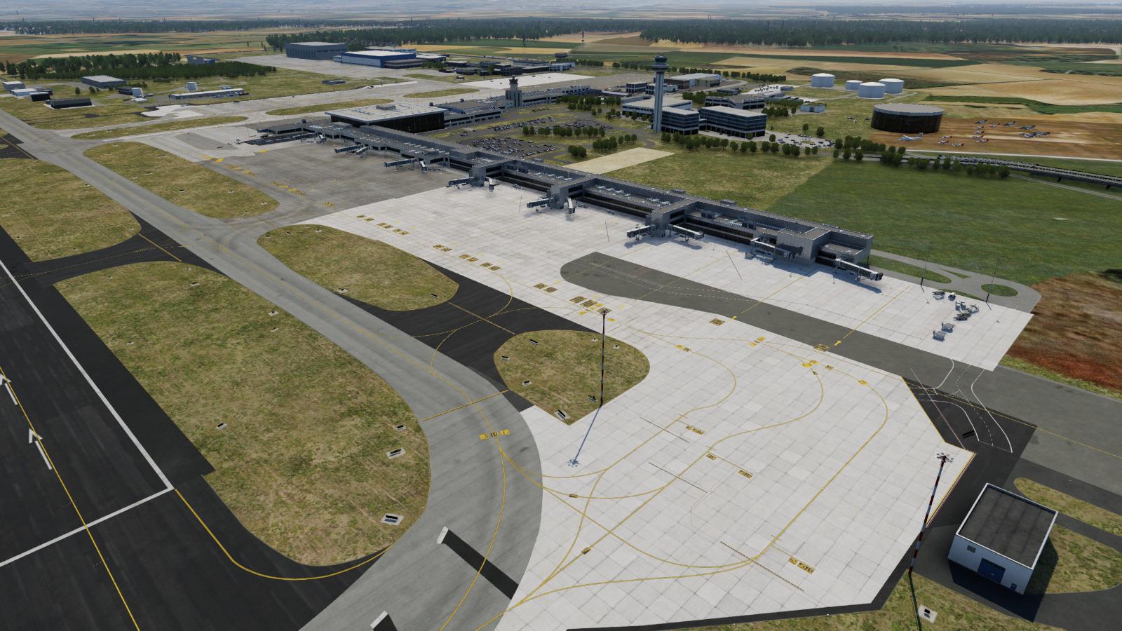 LYBE - Belgrade Nikola Tesla Airport XP12 - Scenery Packages XP12 - X ...