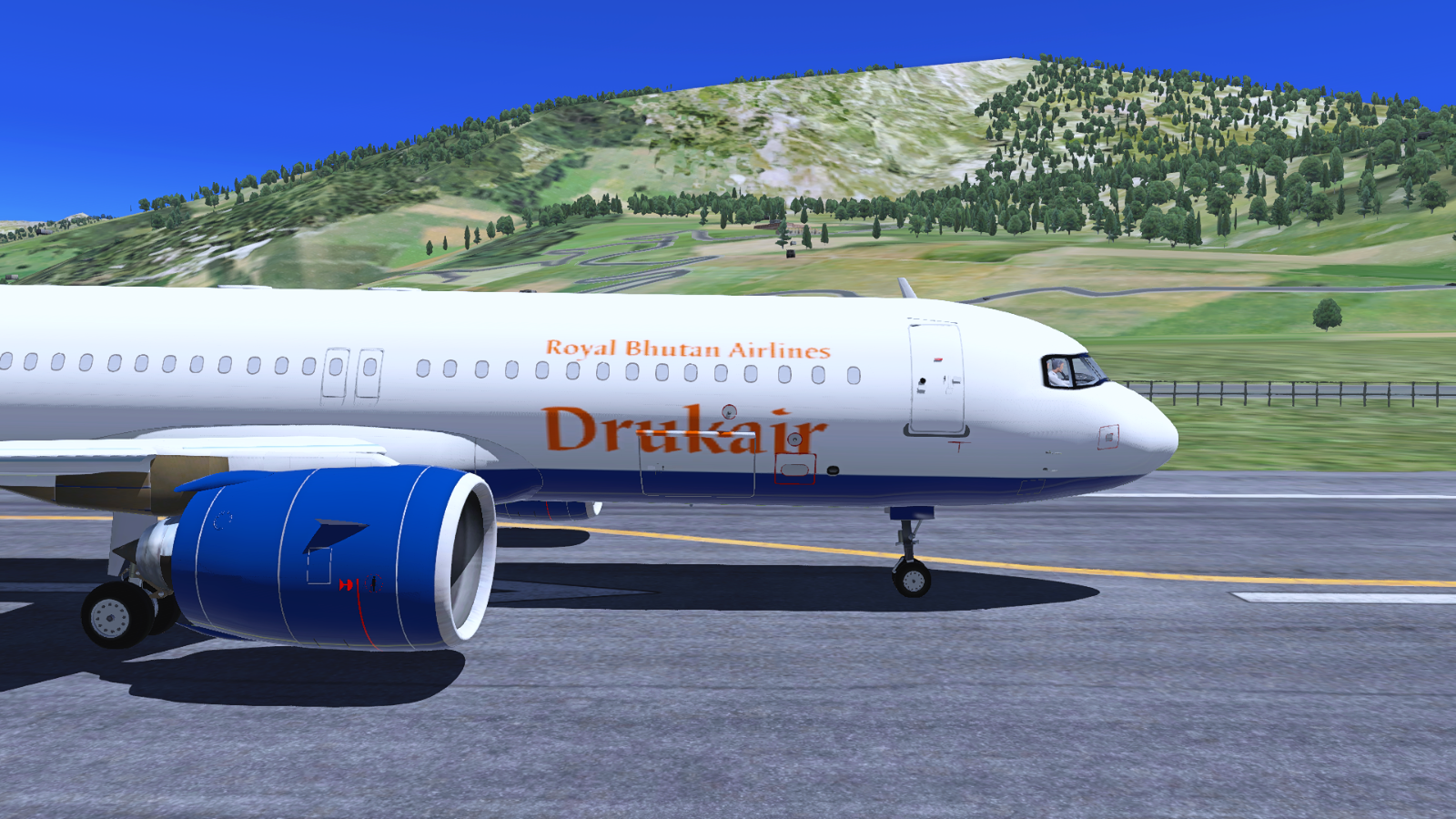 Druk Air A5-JKW for Riviere's A320neo V1 - Aircraft Skins - Liveries ...