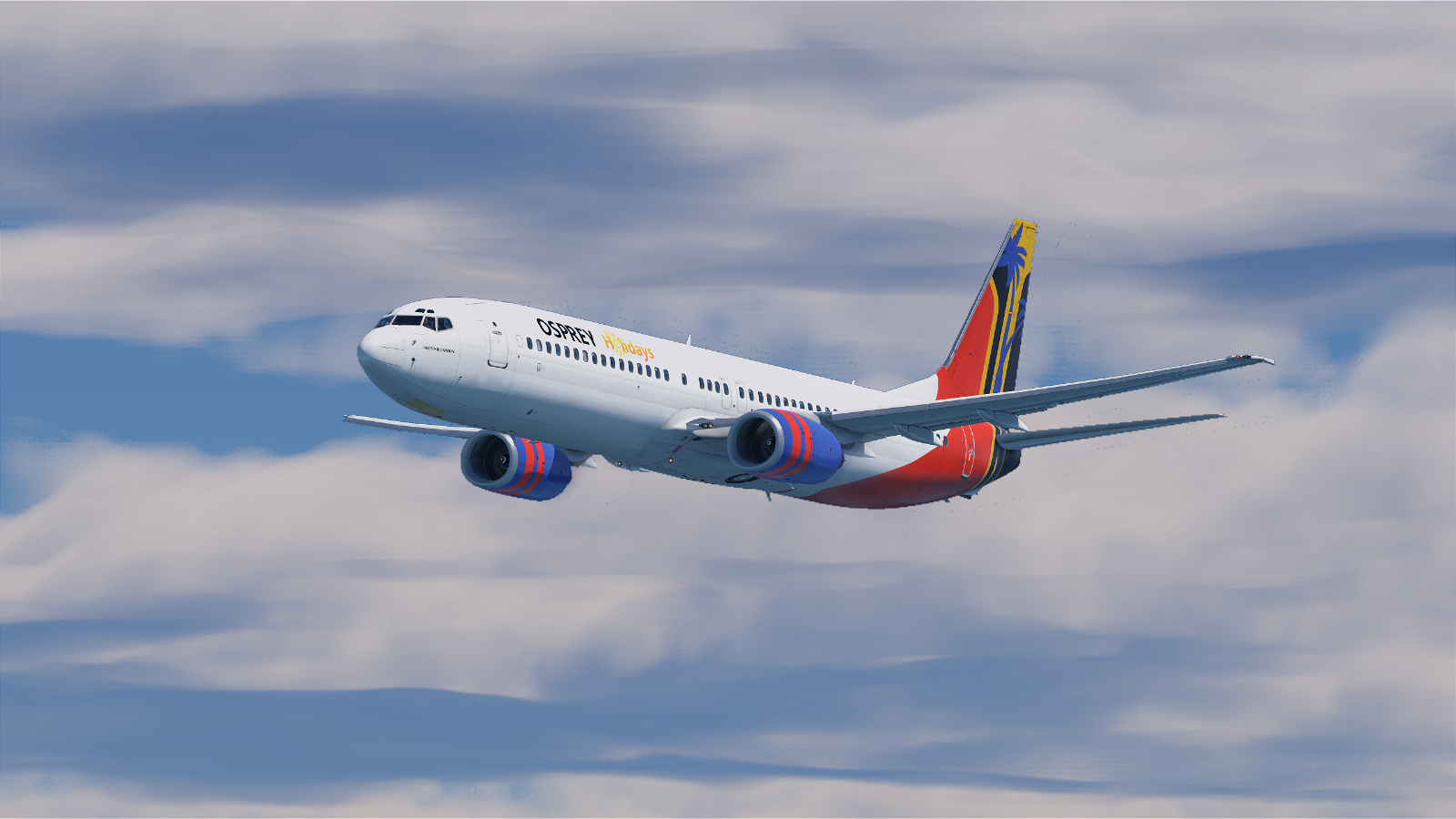 Level Up 737-900NG(ER) | Osprey Holidays - Aircraft Skins - Liveries ...