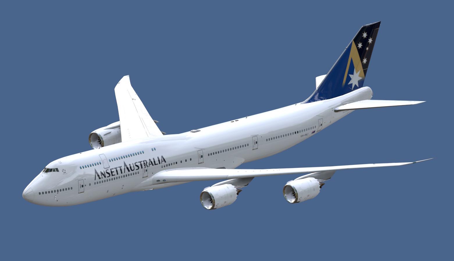 SSG 747-8i - Ansett - SSG Liveries - X-Plane.Org Forum