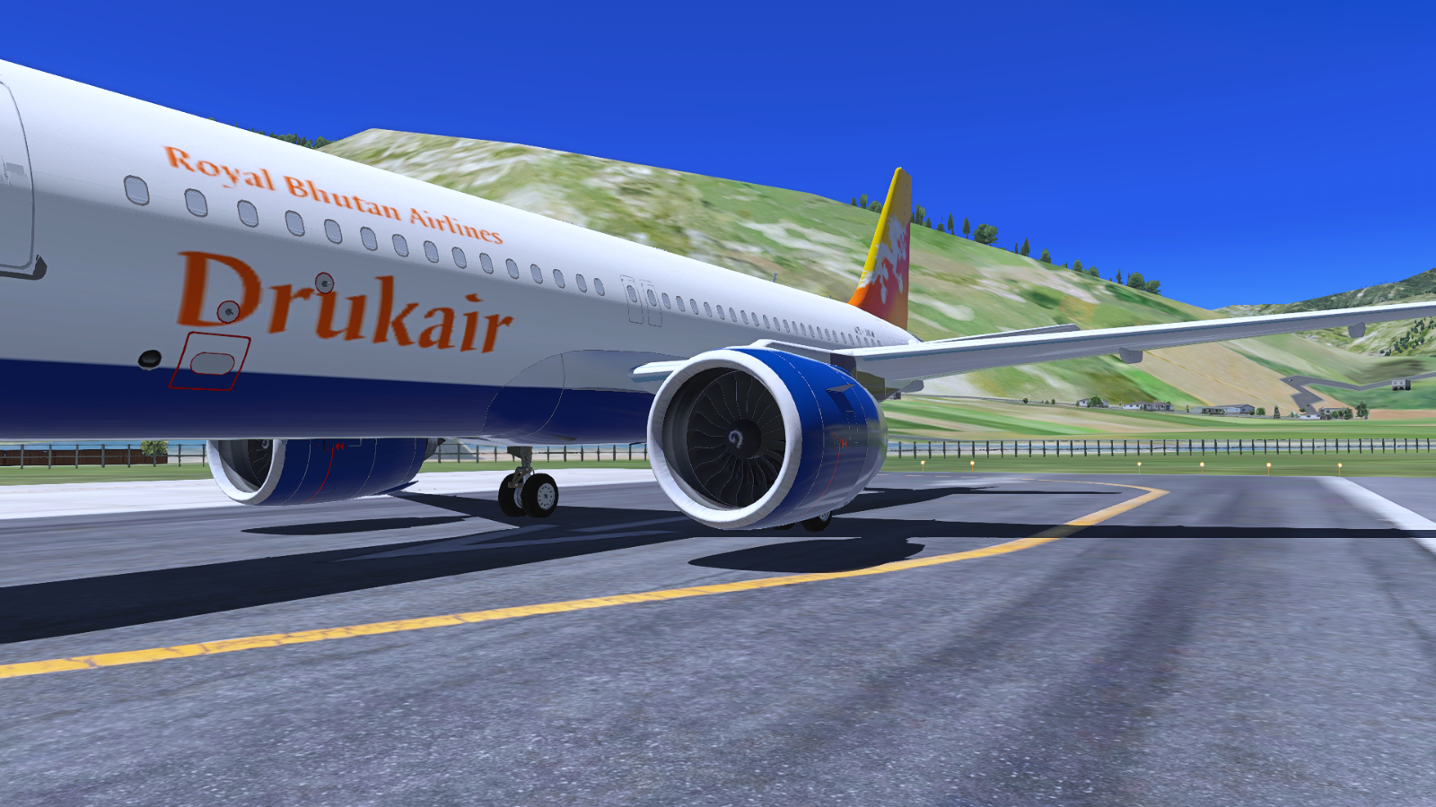 Druk Air A5-JKW for Riviere's A320neo V1 - Aircraft Skins - Liveries ...