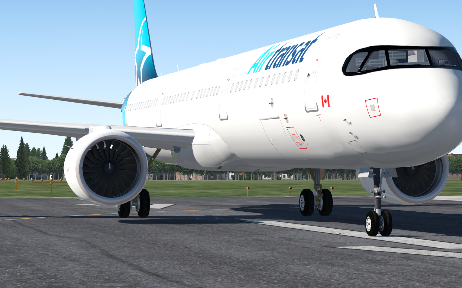 Air Transat livery - Airbus A321XLR (JoStof and Riviere) - Aircraft ...
