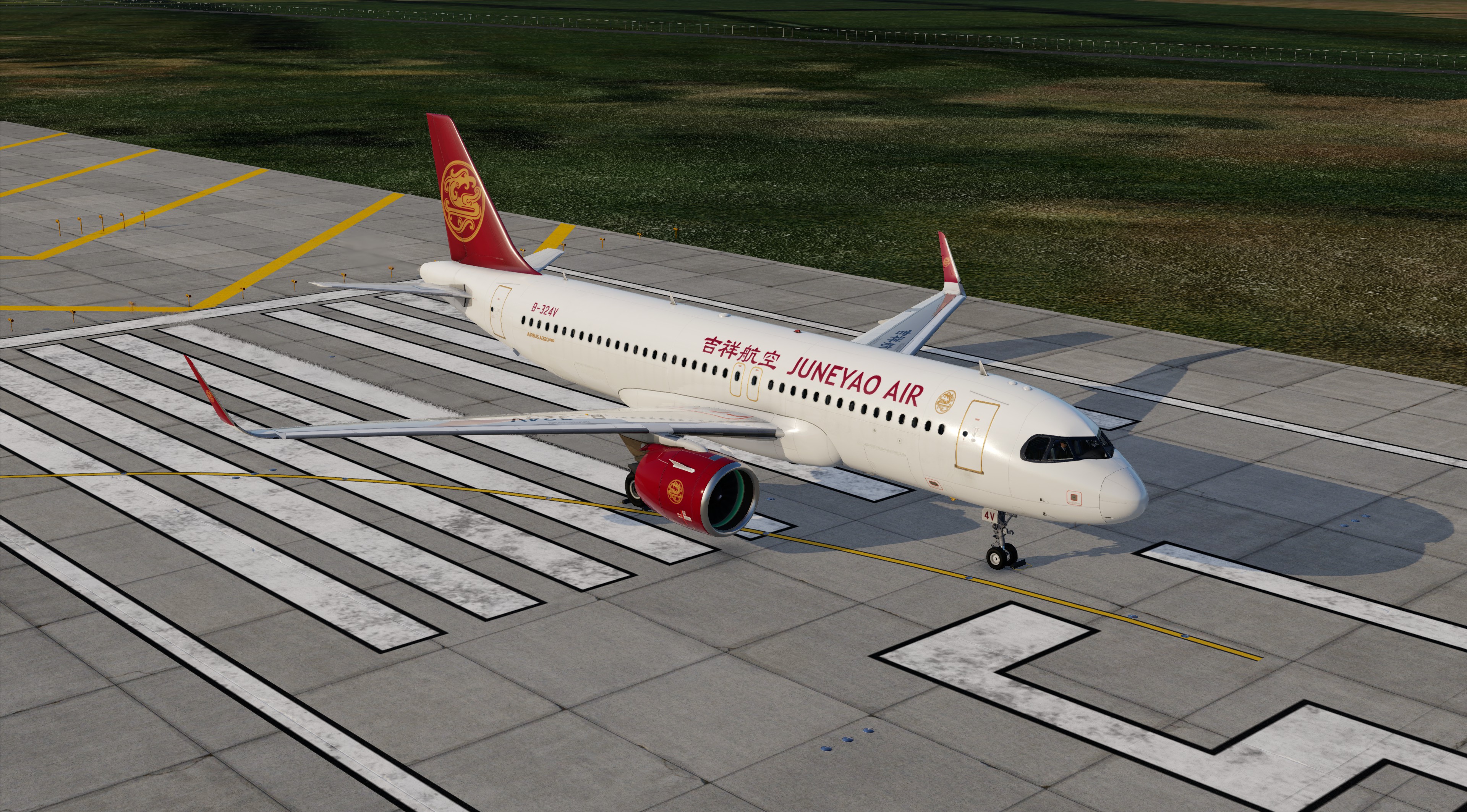 Toliss A320 neo Juneyao Airlines B-324V - Toliss A320 - X-Plane.Org Forum