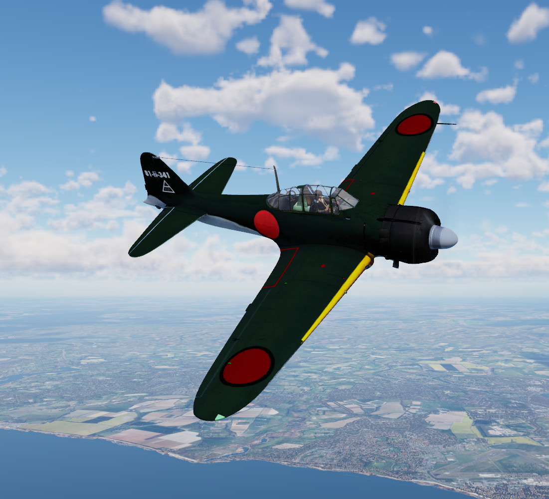 Zero - Mitsubishi A6M Fighter for X-Plane 12 - Military Aircraft XP12 ...