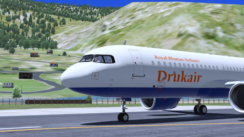 Druk Air A5-JKW for Riviere's A320neo V1 - Aircraft Skins - Liveries ...