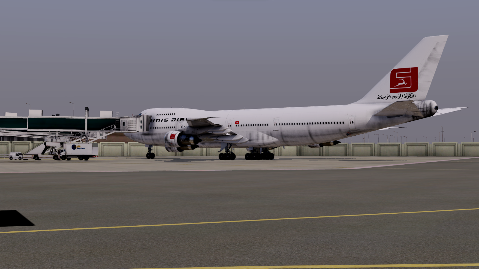 Felis Boeing 747-200 - Retro Tunisair Dirty [Fictional] - Aircraft ...