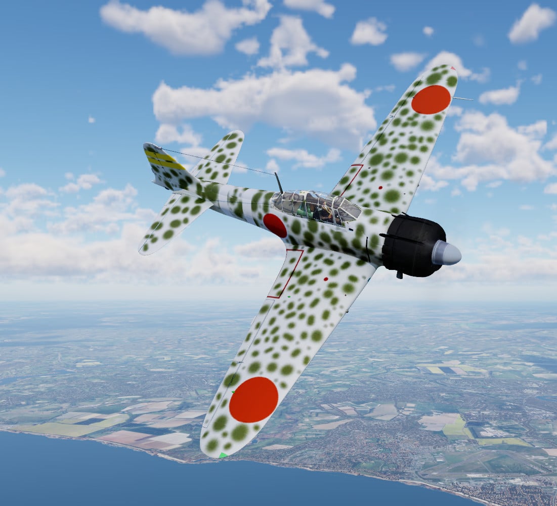 Zero - Mitsubishi A6M Fighter for X-Plane 12 - Military Aircraft XP12 ...