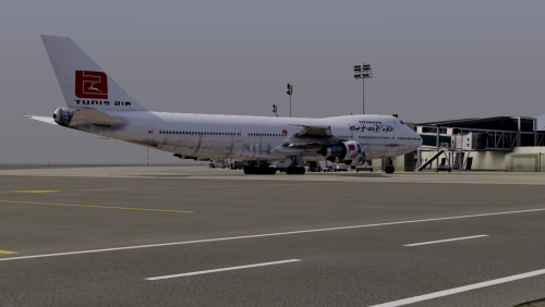Felis Boeing 747-200 - Retro Tunisair Dirty [Fictional] - Aircraft ...