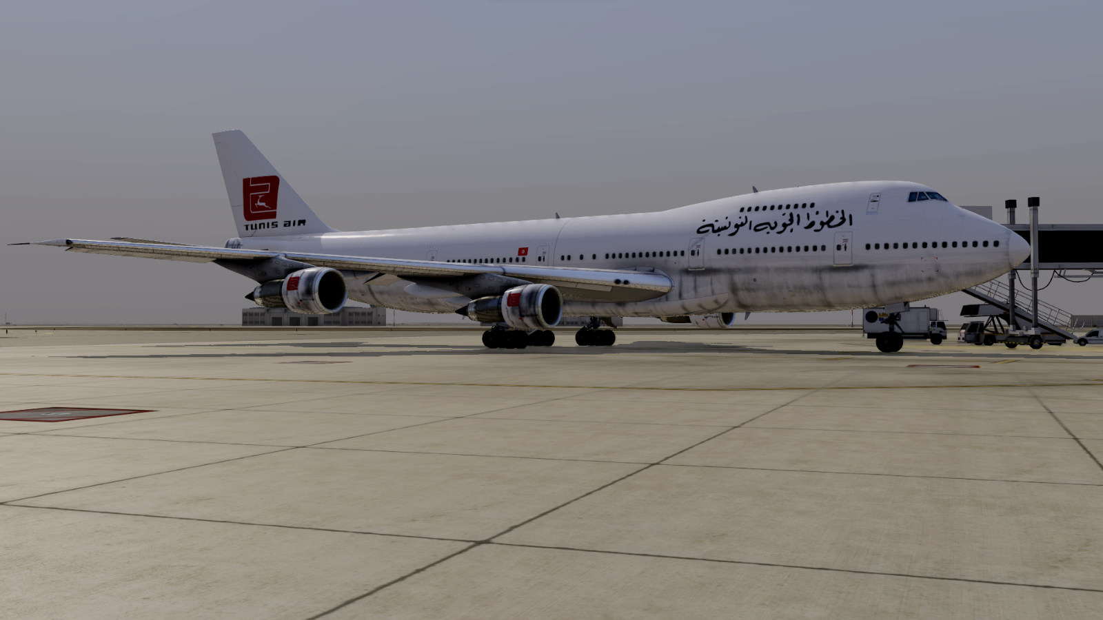 Felis Boeing 747-200 - Retro Tunisair Dirty [Fictional] - Aircraft ...