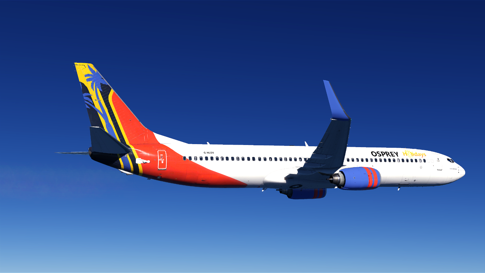 Level Up 737-900NG(ER) | Osprey Holidays - Aircraft Skins - Liveries ...