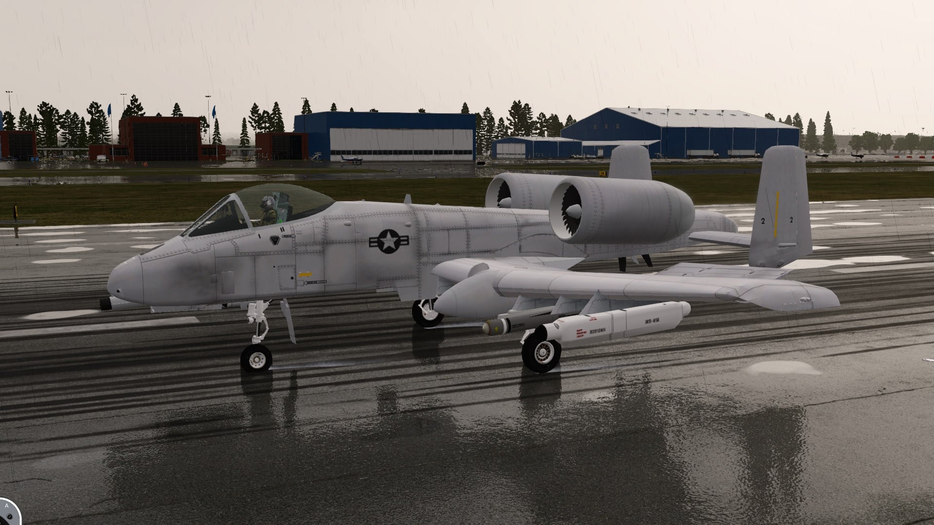Fairchild Republic A-10 Thunderbolt II - Military Aircraft XP12 - X ...