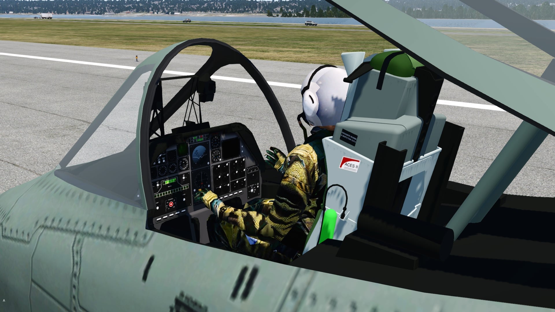 A10 Warthog Cockpit Fairchild Republic A 10 Thunderbolt II Page 2