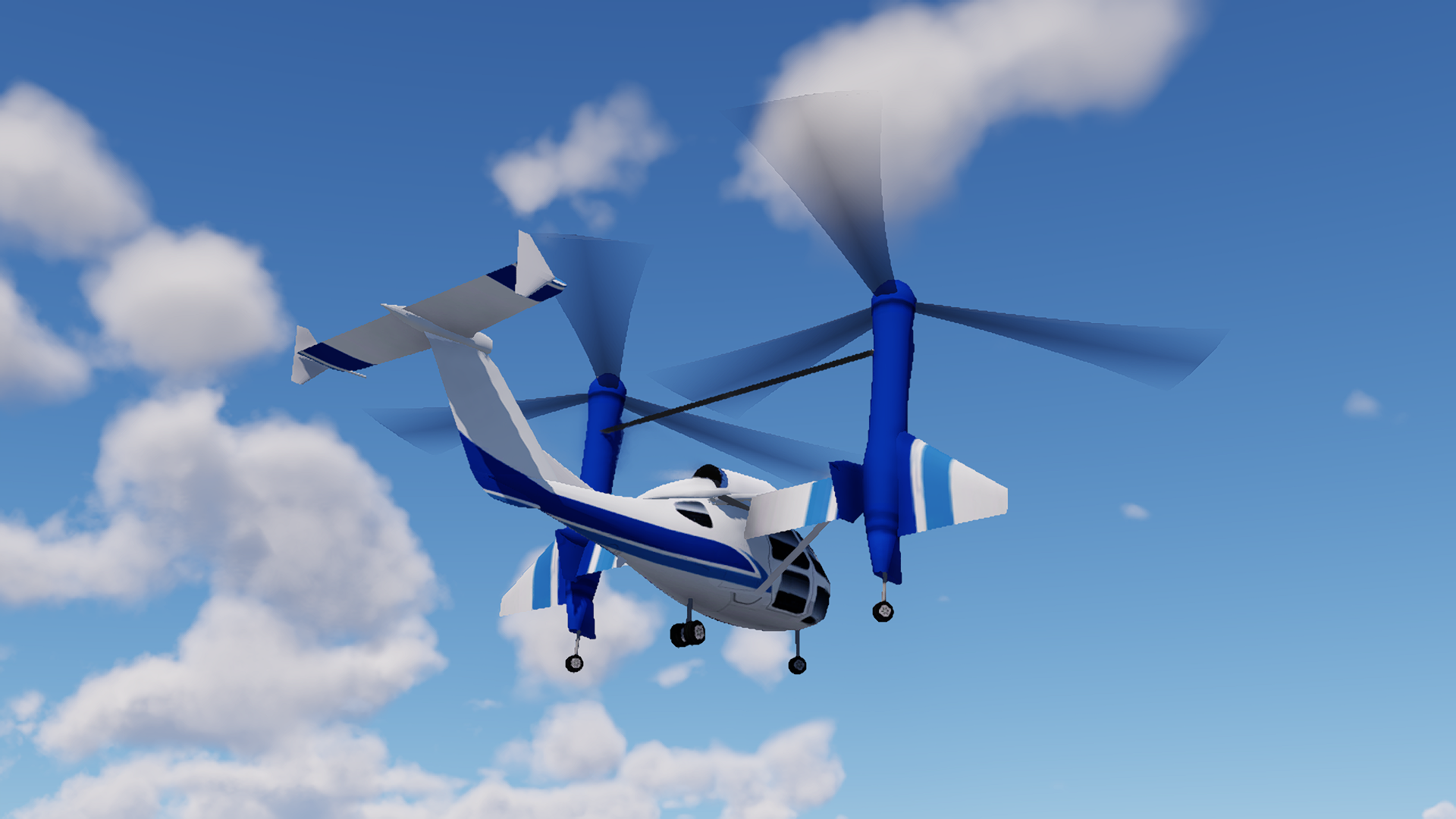 BumbleBee4 Overlapping Synchronized 4-Seat Tilt-Rotor BETA ...