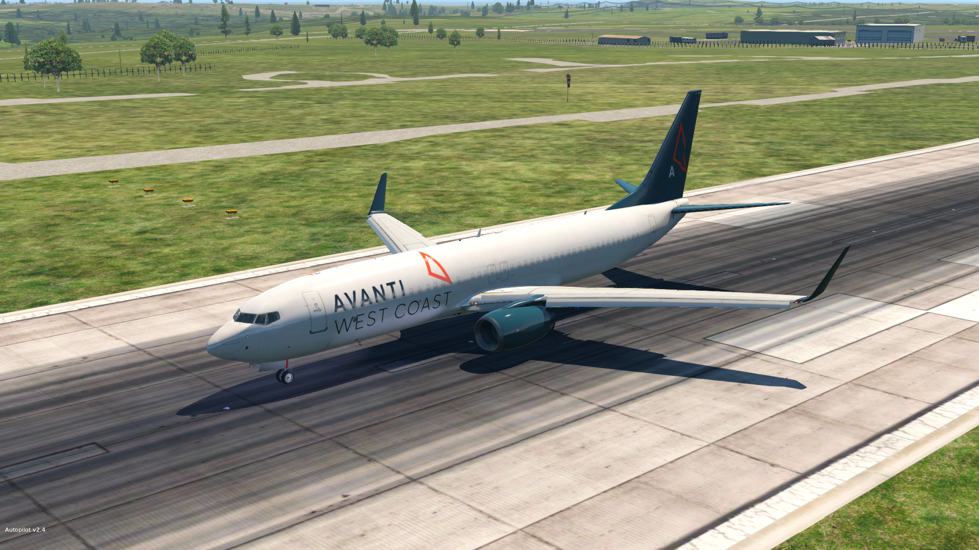 Zibo 737 Avanti west coast livery - Zibo 737 - X-Plane.Org Forum