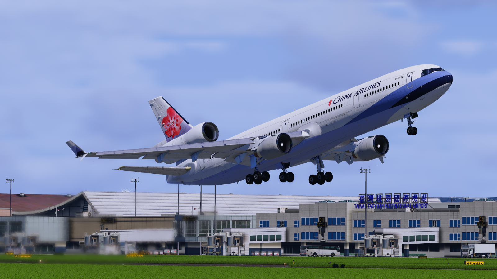 Rotate MD-11 China Airlines B-18152 - Aircraft Skins - Liveries - X ...