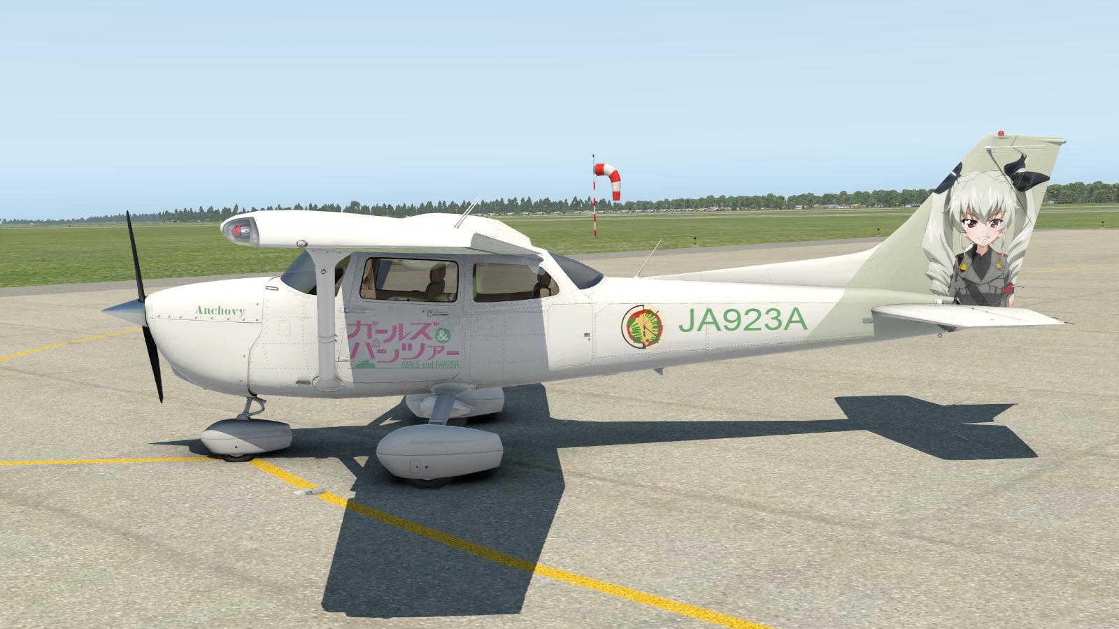 Anchovy Girls Und Panzer C127 - Aircraft Skins - Liveries - X-Plane.Org ...