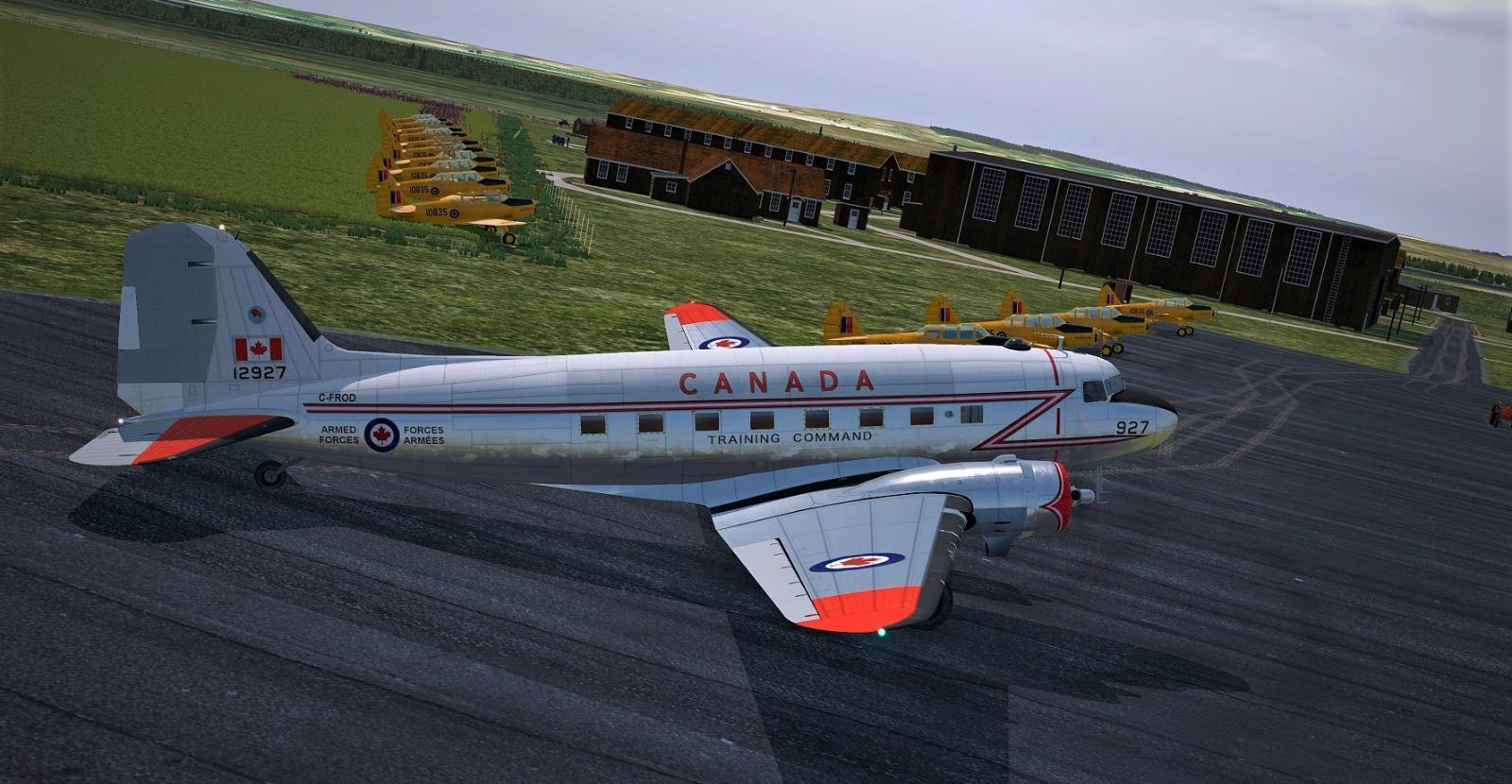 33 EFTS – RAF CARON, SASKATCHEWAN - 1943 - Scenery Packages - X-Plane ...