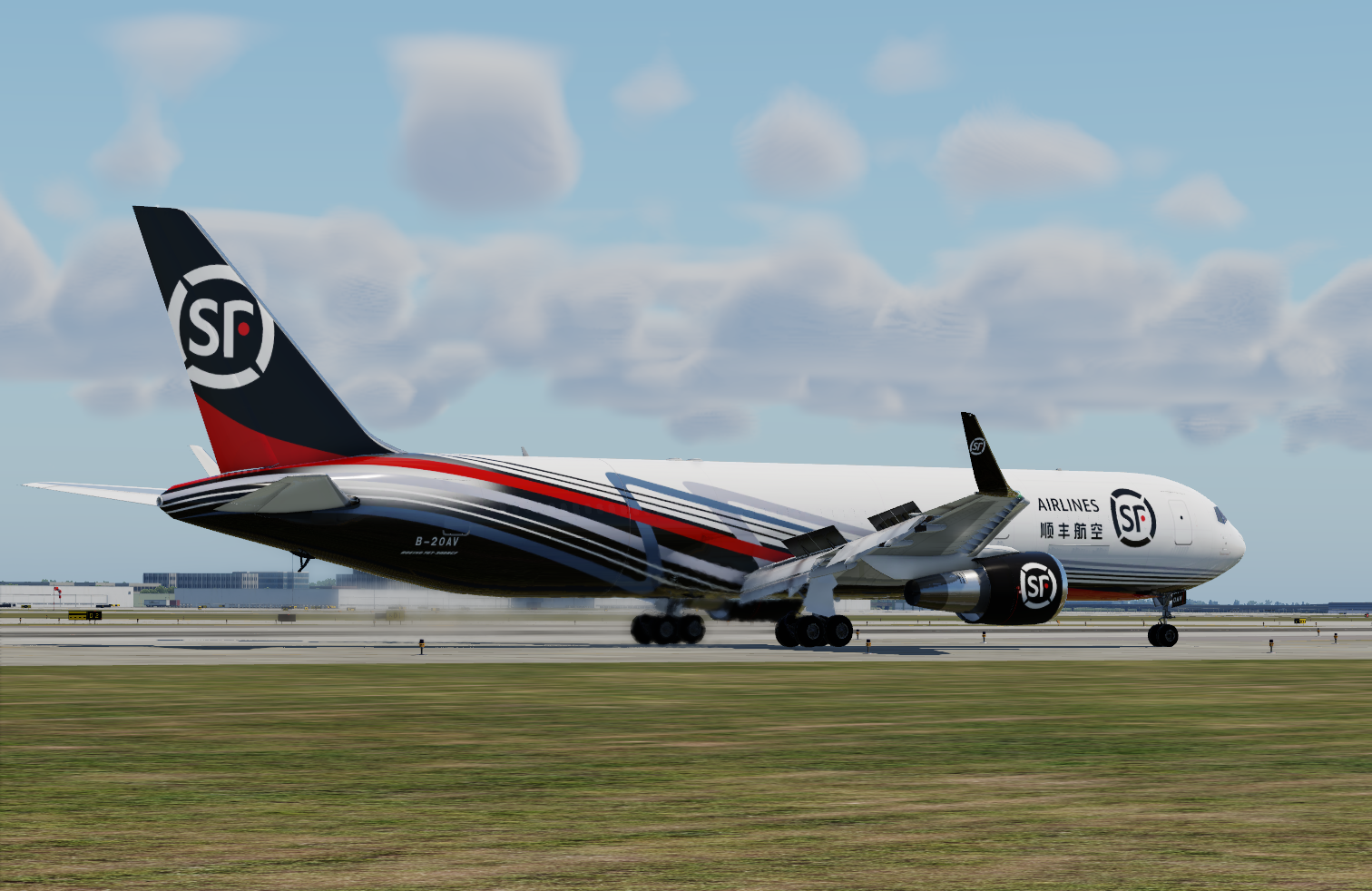 SF Shunfeng Airlines Boeing 767-300ERF B-20AV - Aircraft Skins ...