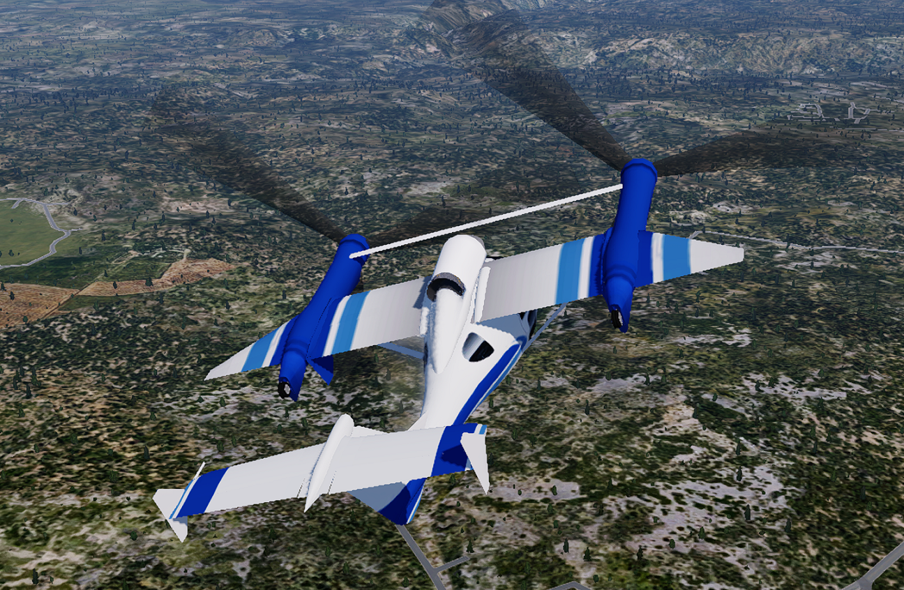 BumbleBee4 Overlapping Synchronized 4-Seat Tilt-Rotor BETA ...