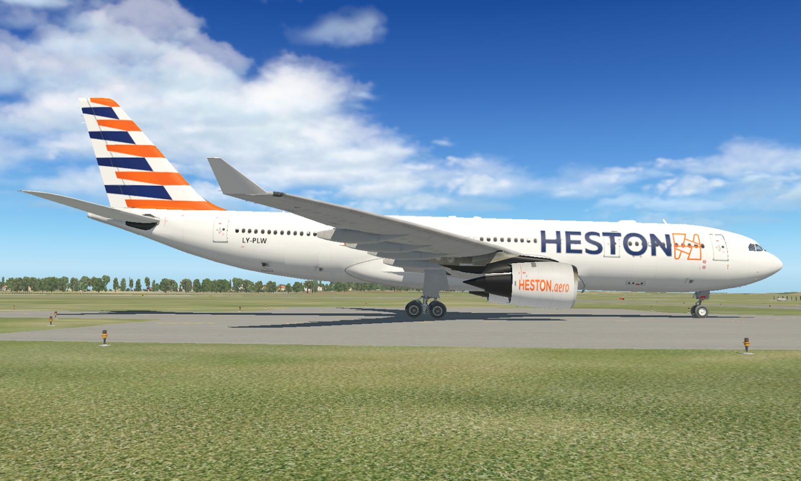 Heston Air Livery - XPP Airbus A330-203GE - Aircraft Skins - Liveries ...