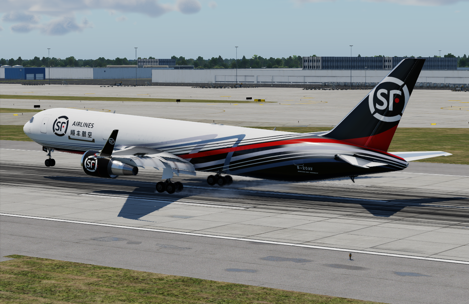 SF Shunfeng Airlines Boeing 767-300ERF B-20AV - Aircraft Skins ...