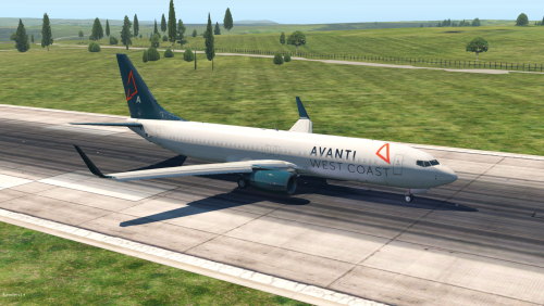 Zibo 737 Avanti west coast livery - Zibo 737 - X-Plane.Org Forum