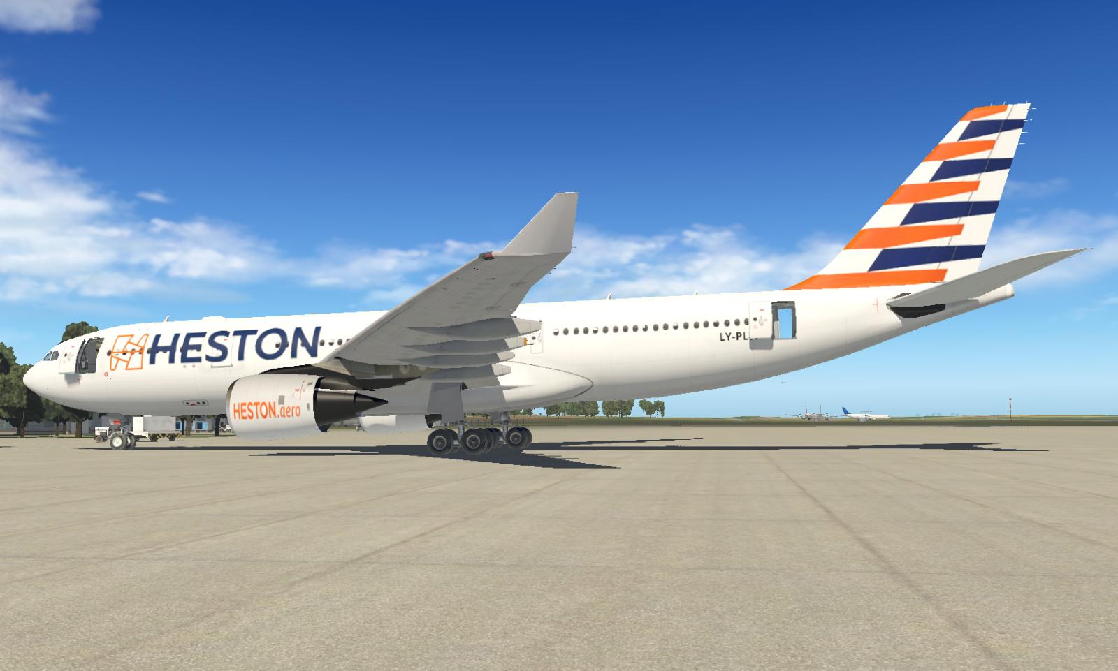 Heston Air Livery - XPP Airbus A330-203GE - Aircraft Skins - Liveries ...