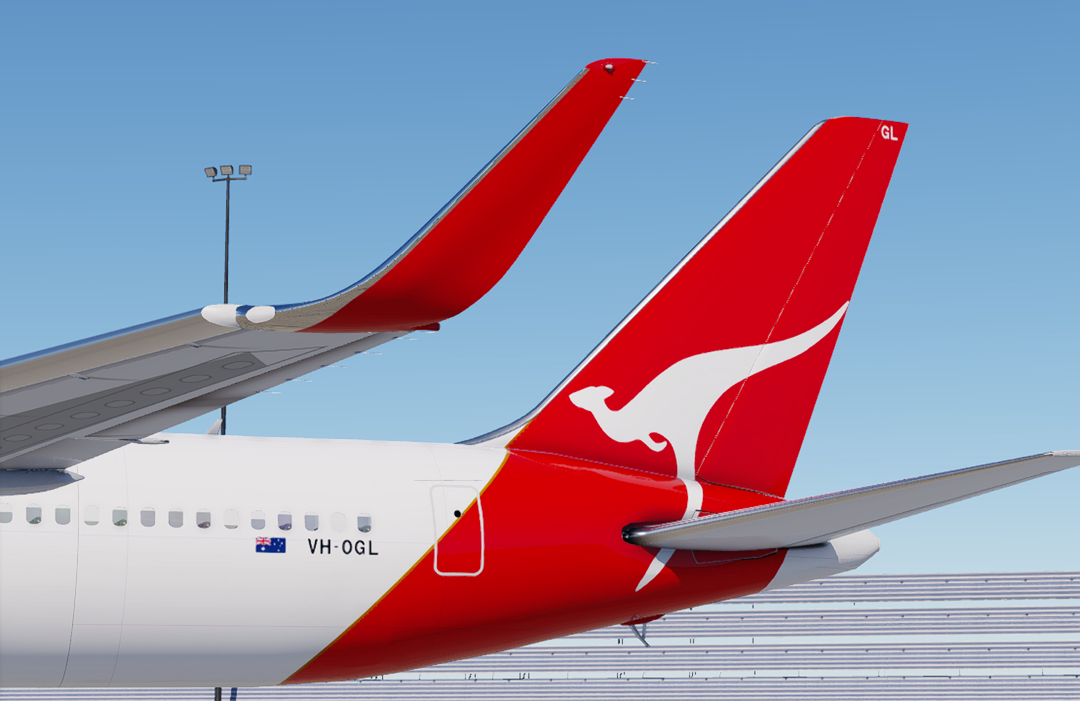 Qantas Airways Boeing 767-300 VH-OGL for Project 76 - Aircraft Skins ...