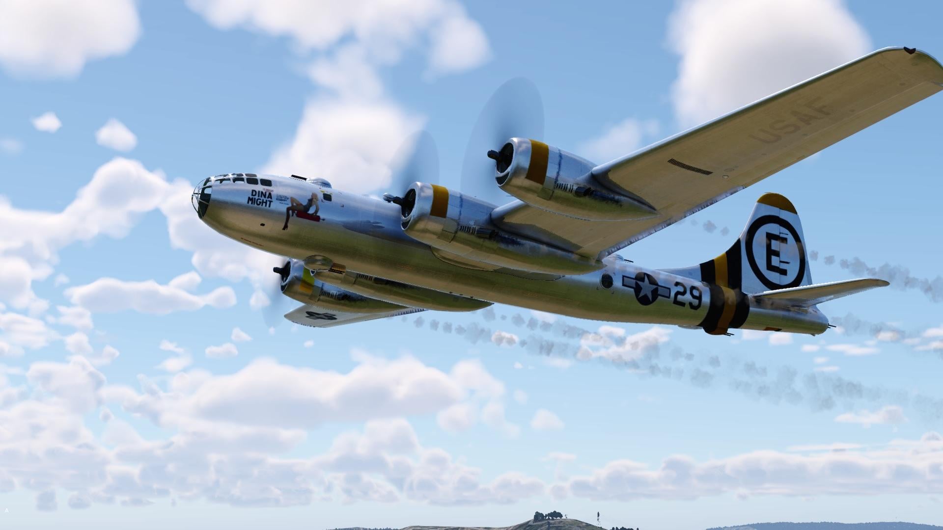 Virtavia B-29 Superfortress xp12 - Military Aircraft XP12 - X-Plane.Org ...