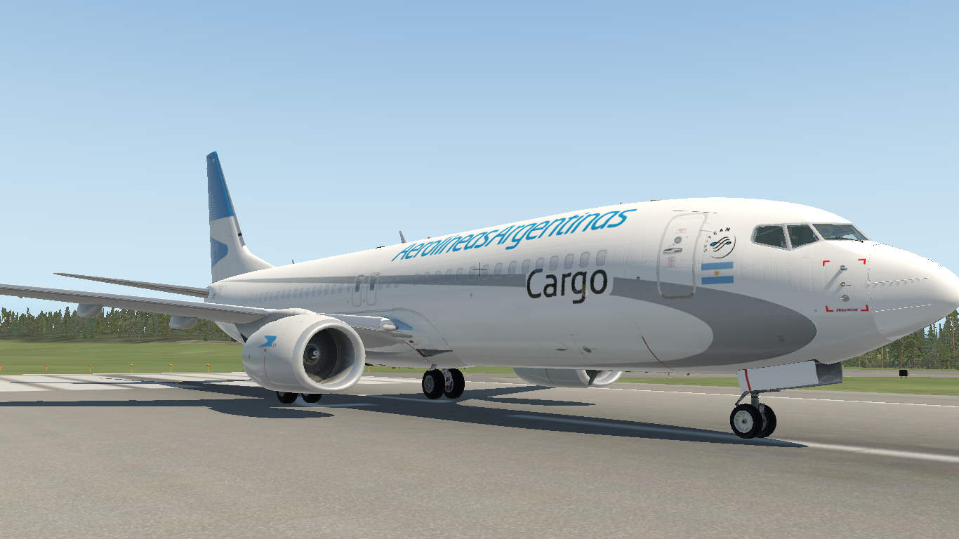 Boeing 737-800 Cargo Aerolíneas Argentinas - Aircraft Skins - Liveries ...