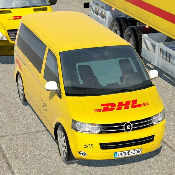 DHL Ground Service Vehicles - GHD Livery - X-Plane Ground Vehicles - X ...