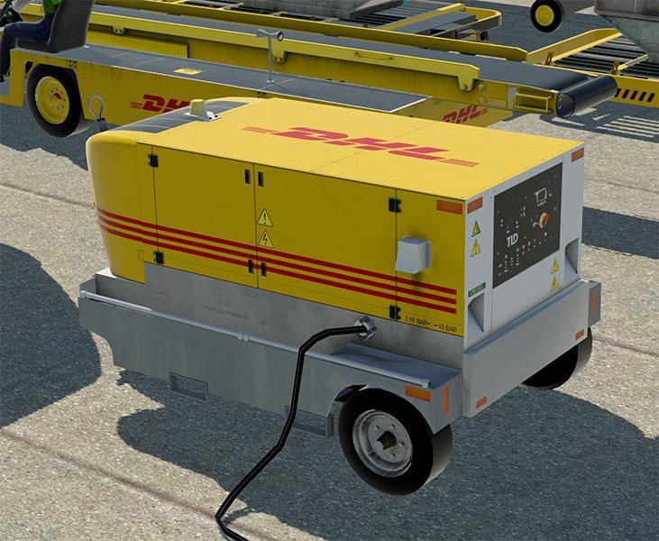 DHL Ground Service Vehicles - GHD Livery - X-Plane Ground Vehicles - X ...
