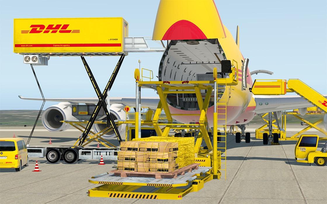 DHL Ground Service Vehicles - GHD Livery - X-Plane Ground Vehicles - X ...