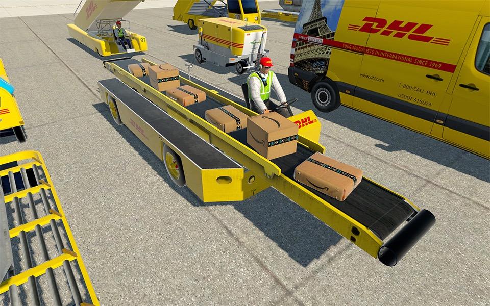 DHL Ground Service Vehicles - GHD Livery - X-Plane Ground Vehicles - X ...